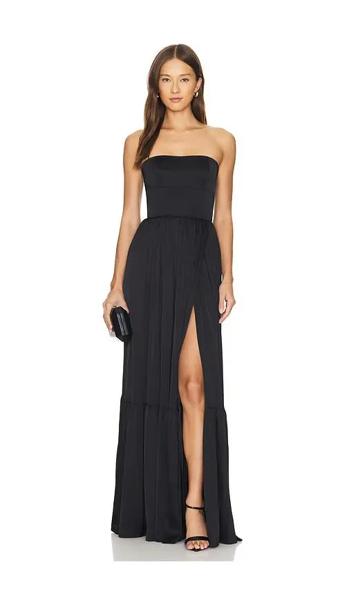 LOVERS AND FRIENDS Brylee Gown - Black