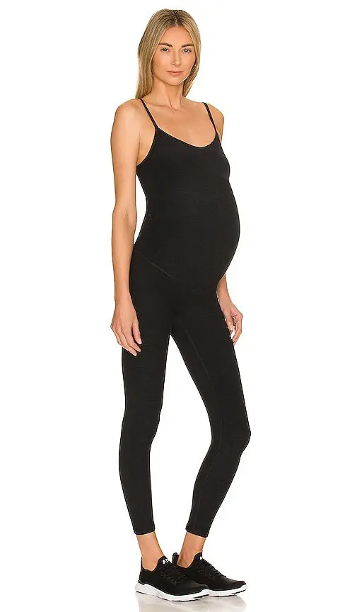 Beyond Yoga Spacedye Uplift Maternity Jumpsuit - Black