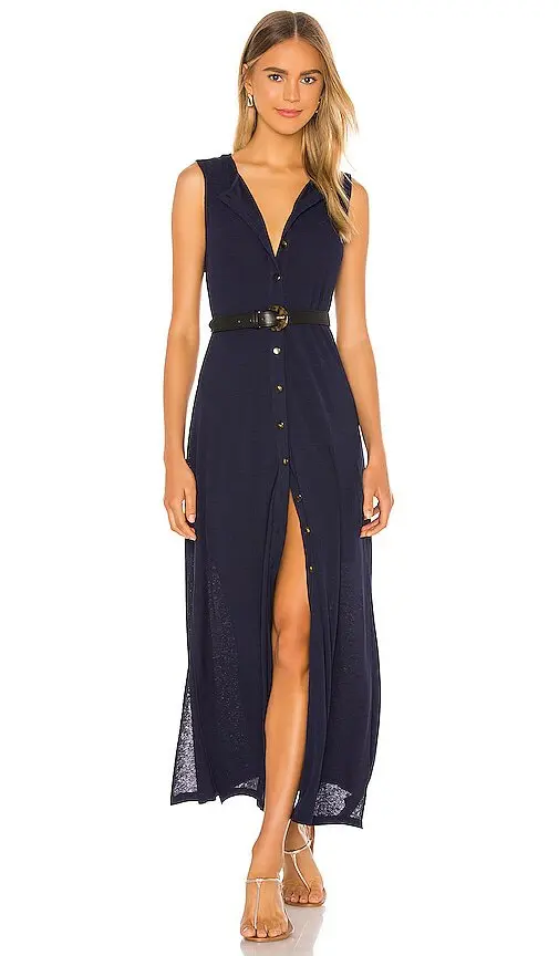 Callahan Mira Dress In . Also - Navy