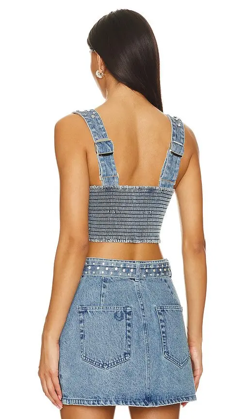Show Me Your Mumu Shania Embellished Top