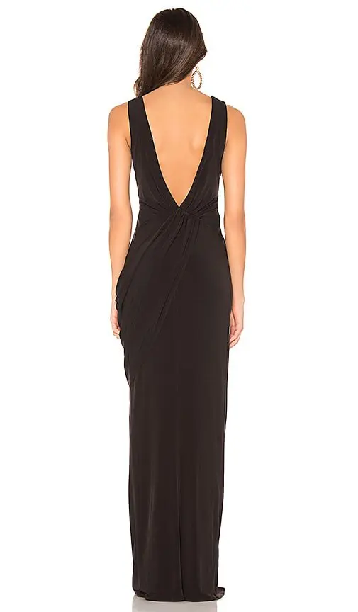 Katie May Leo Gown - Black