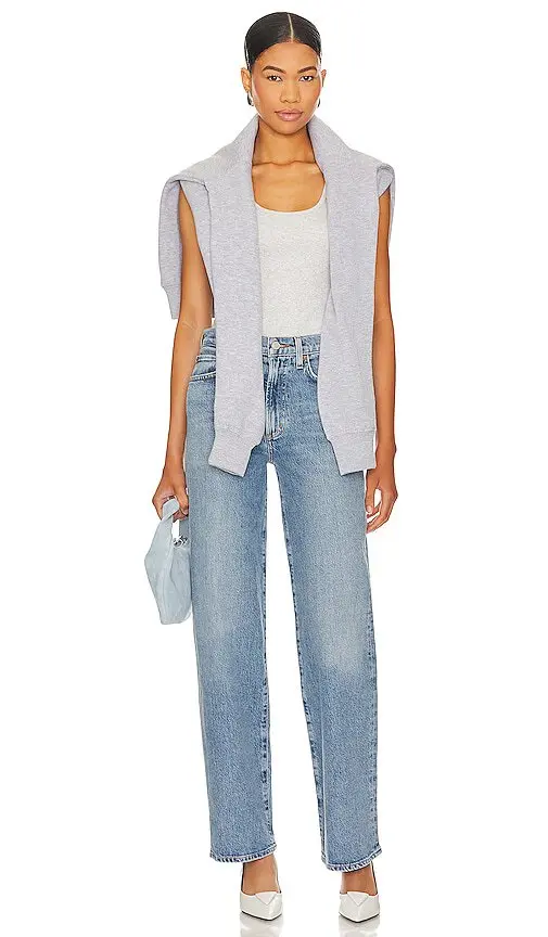 AGOLDE Harper Mid Rise Relaxed Straight Jeans