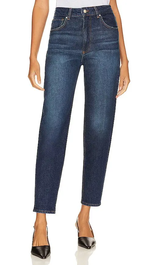 ANINE BING Clyde Jeans In Medium Wash Denim