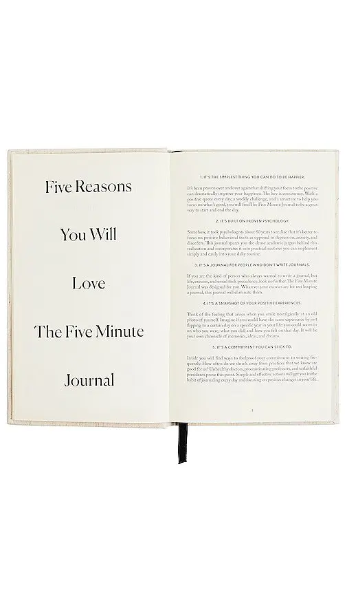 INTELLIGENT CHANGE Five Minute Journal