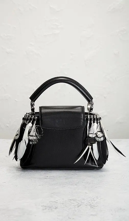 FWRD RENEW Louis Vuitton Feather Capucines Bb Handbag
