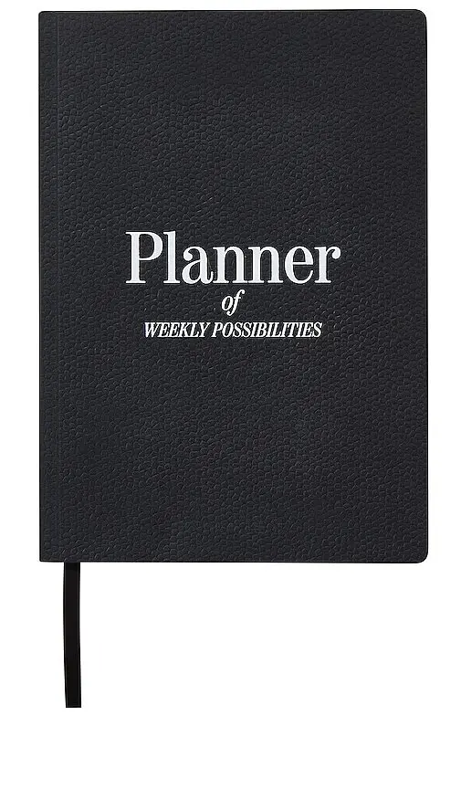PRINTWORKS Timeless Weekly Planner - Black