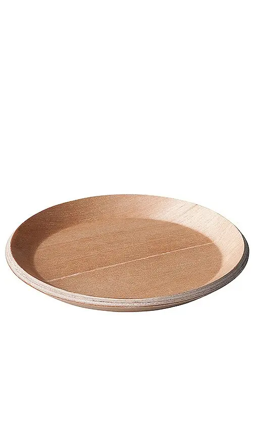 KINTO Cast Coaster 100mm Set Of 6 - Tan