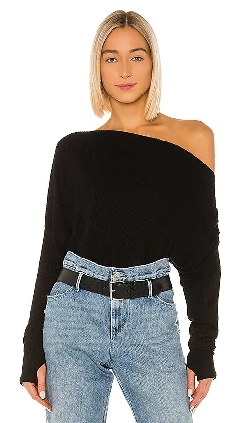 Michael Lauren Santos Drop Shoulder Sweater