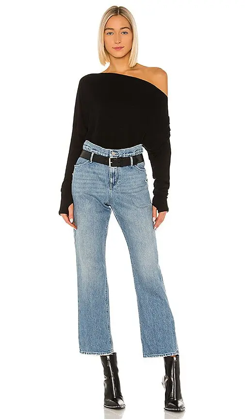 Michael Lauren Santos Drop Shoulder Sweater
