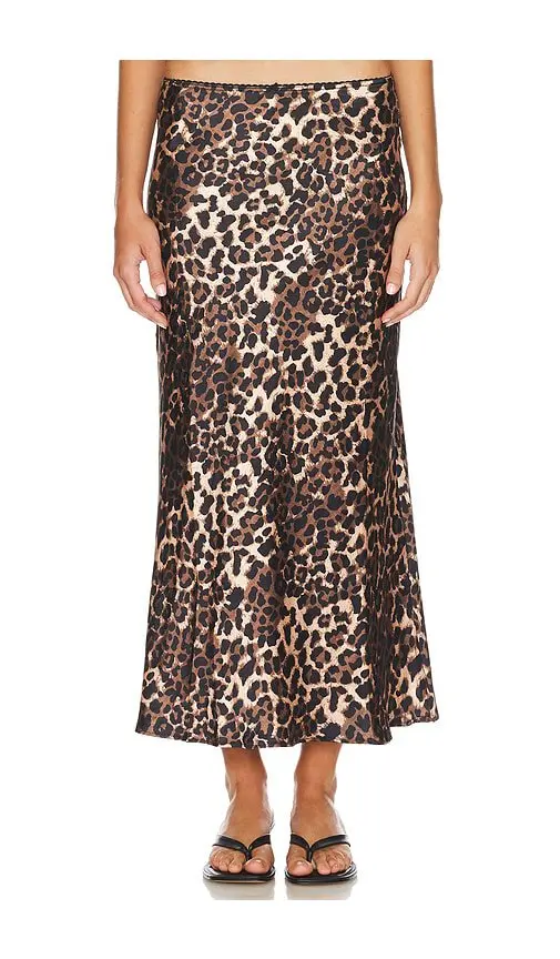 Lioness Enigmatic Maxi Skirt - Brown