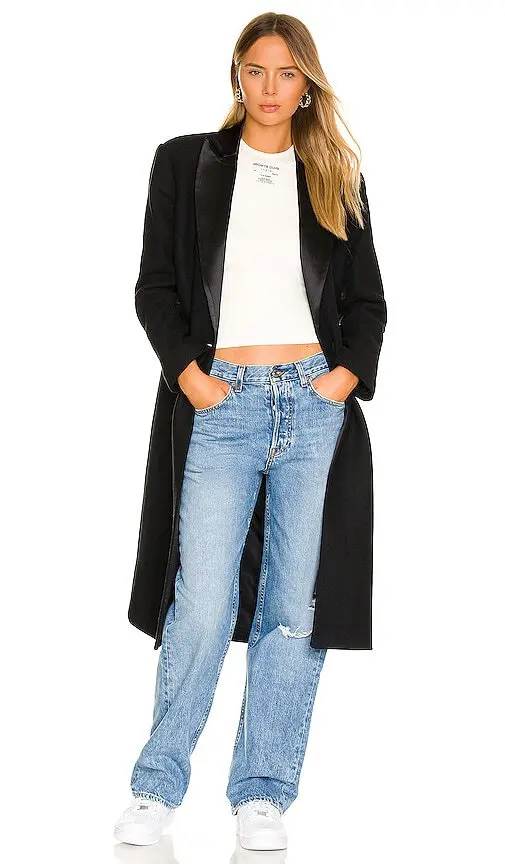 GRLFRND Bella Low Rise Boyfriend Jeans In Light Wash