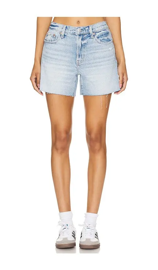 PISTOLA Kennedy Shorts In Light Wash Denim