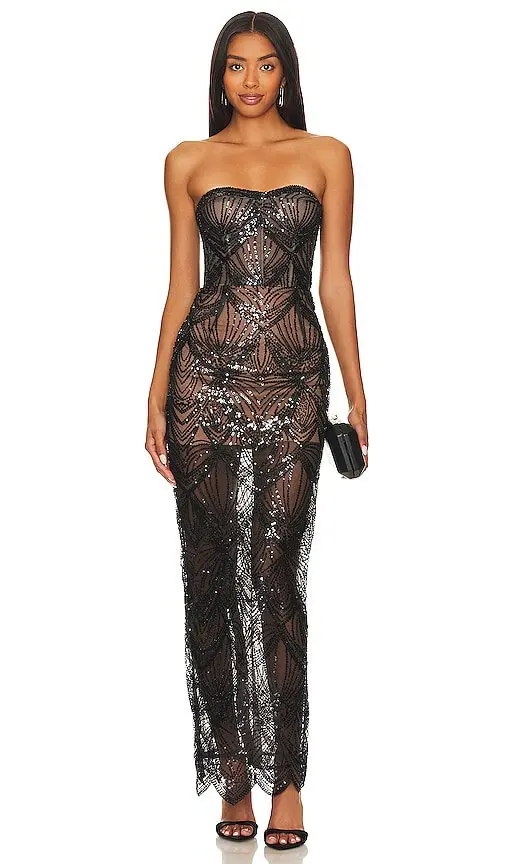 BRONX BANCO X Revolve Giselle Maxi Dress