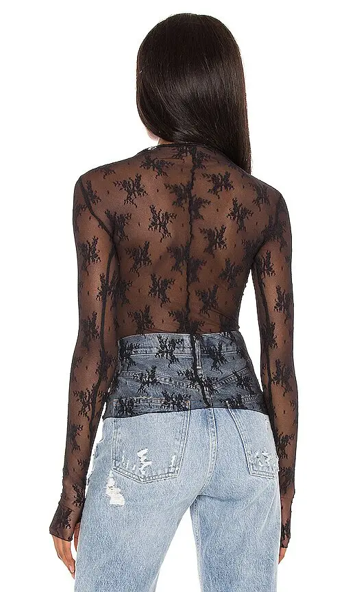 Free People Lady Lux Layering Top - Black