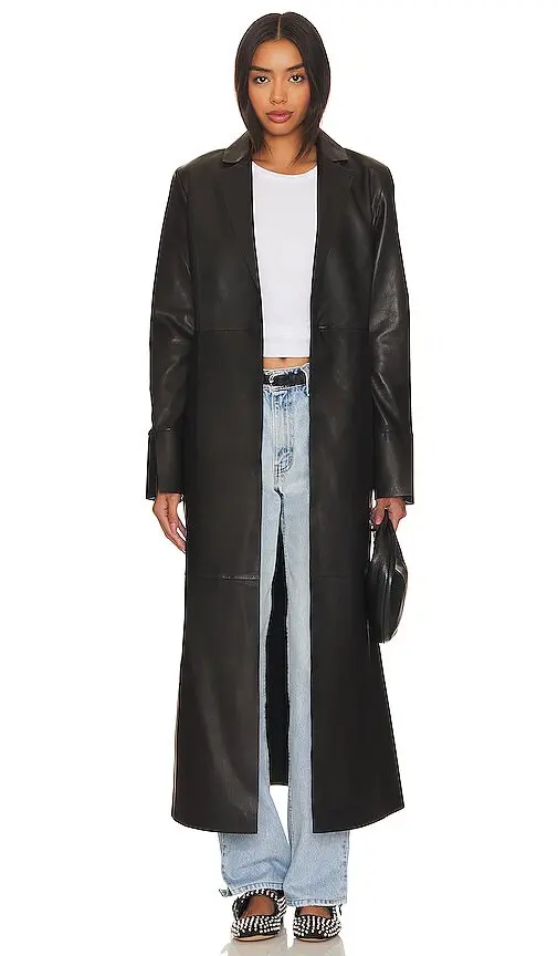 LAMARQUE Evanna Leather Coat
