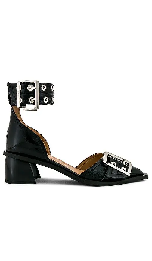 GANNI Chunky Buckle Pump