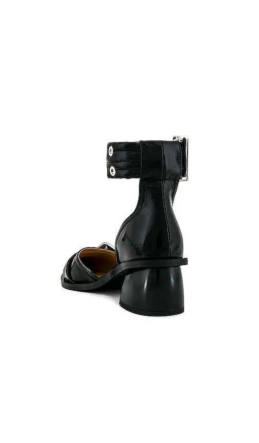 GANNI Chunky Buckle Pump