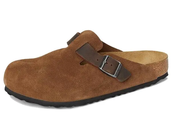 BIRKENSTOCK Boston Clogs - Brown