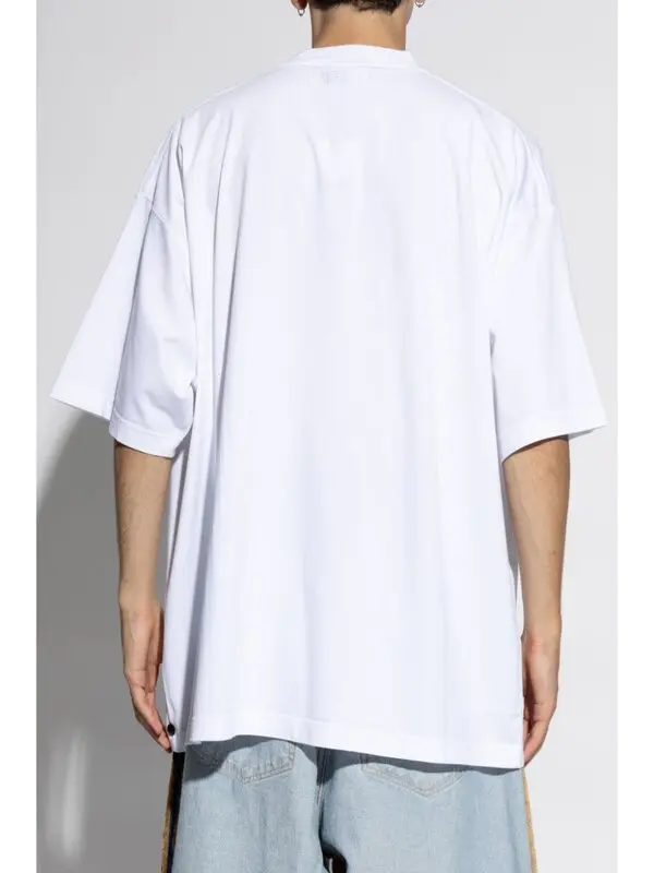 Vetements No Social Media T-Shirt In White - 50% Off | Editorialist
