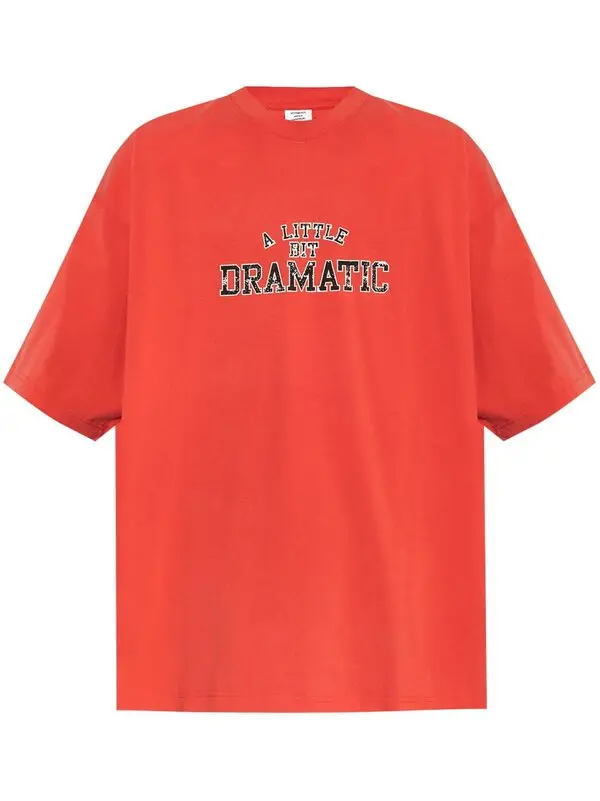 Vetements A Little Bit Dramática T-shirt