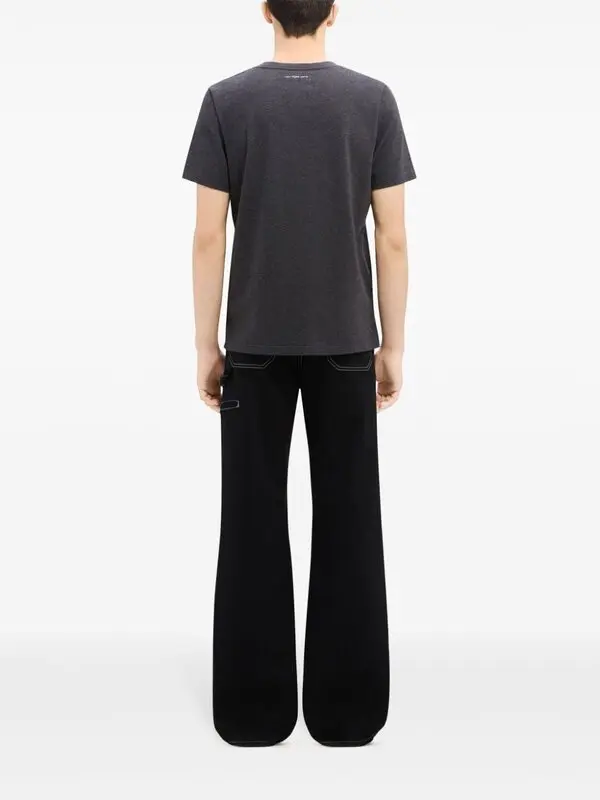 COURREGES Encore Short-sleeved Cotton T-shirt