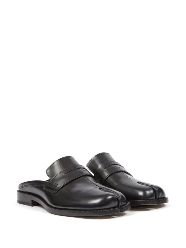 MAISON MARGIELA Tabi City Loafer Mules - Black