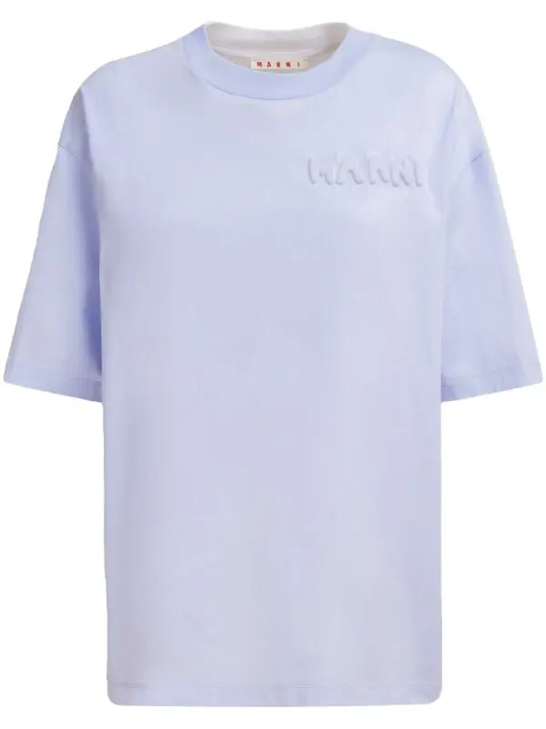 Marni Logo Embossed T-shirt