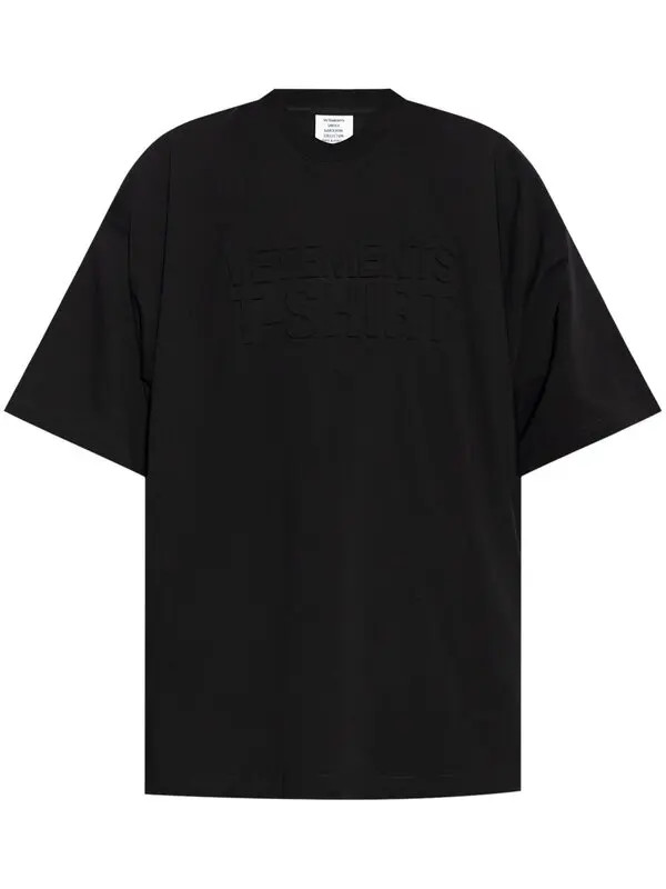 Vetements Logo-embossed T-shirt