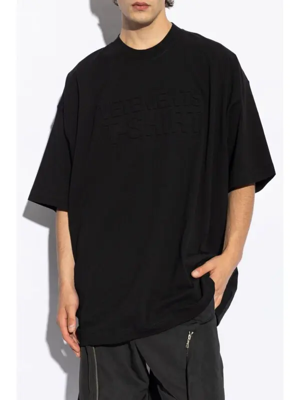 Vetements Logo-embossed T-shirt