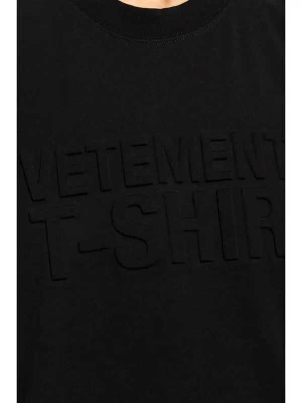 Vetements Logo-embossed T-shirt