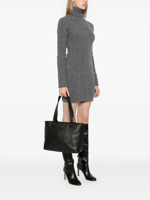 COCCINELLE Malory Leather Shoulder Bag - Black