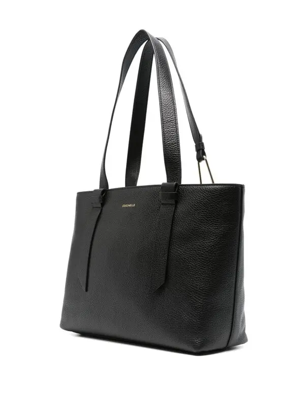COCCINELLE Malory Leather Shoulder Bag - Black