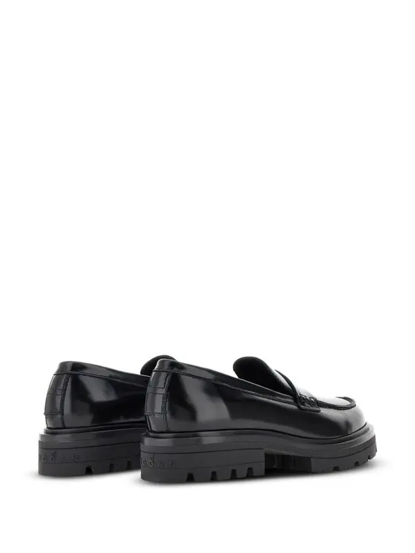 Hogan Slip-on Loafers - Black
