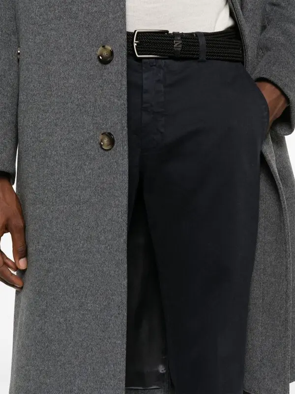 BRIGLIA 1949 Slim-cut Chino Trousers - Blue