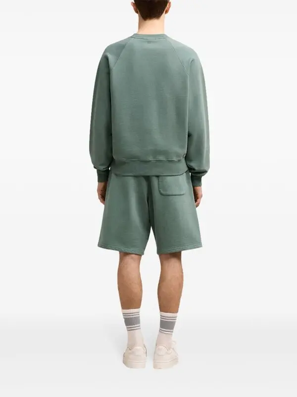 AMI Paris De Coeur Sweatshirt - Green