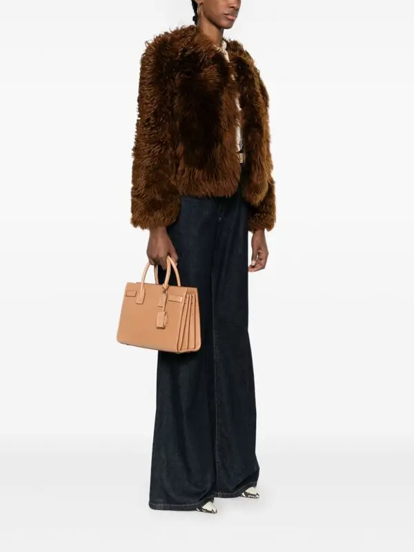 Saint Laurent Sac De Jour Tote Bag - Brown
