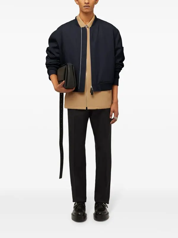 JIL SANDER Padded Bomber Jacket
