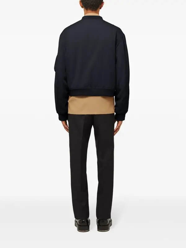JIL SANDER Padded Bomber Jacket
