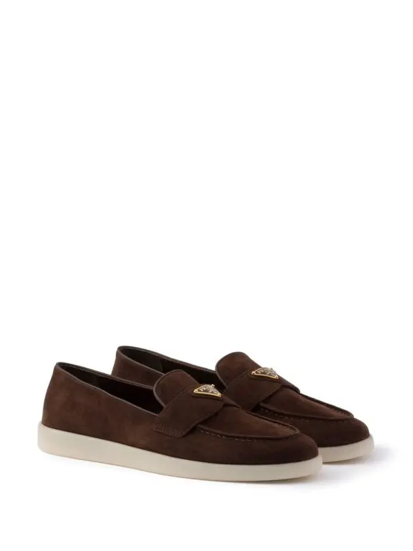 Prada Suede Loafers