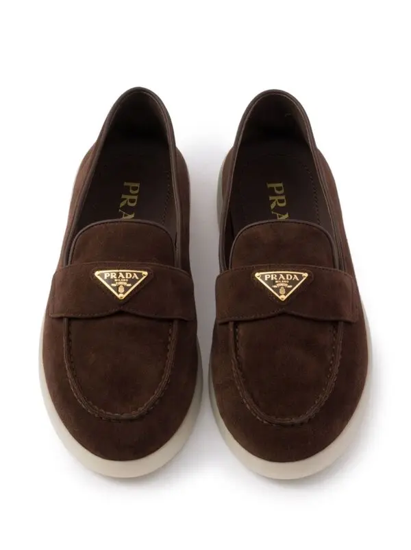Prada Suede Loafers