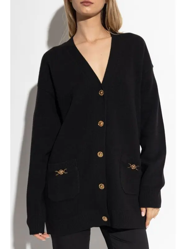 Versace Medusa-button Cardigan