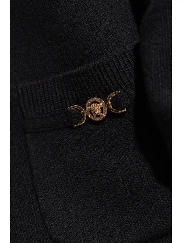 Versace Medusa-button Cardigan