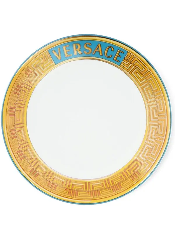 Versace Medusa Amplified Porcelain Plate - White