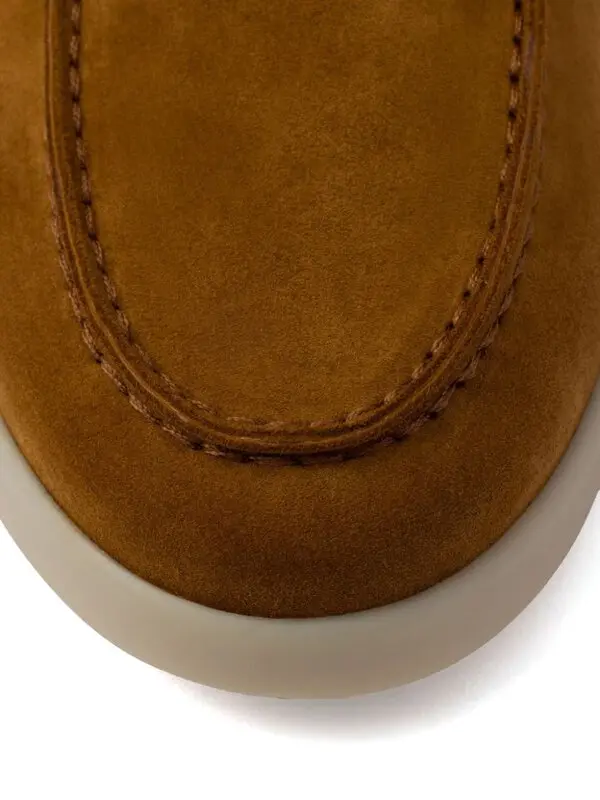 Prada Suede Mules - Brown
