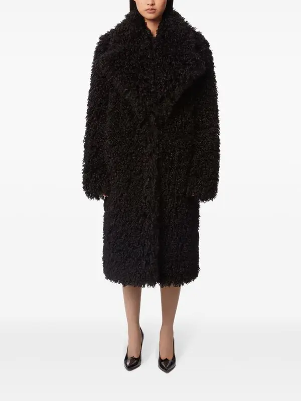 Nina Ricci Faux-fur Oversized Coat