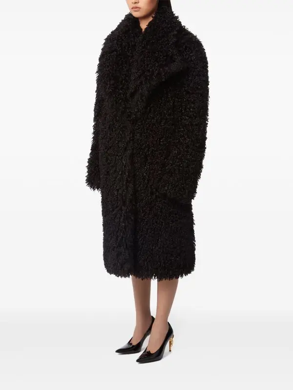 Nina Ricci Faux-fur Oversized Coat
