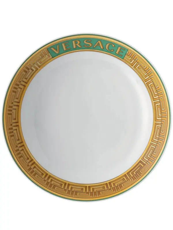 Versace Medusa Amplified Porcelain Plate - White