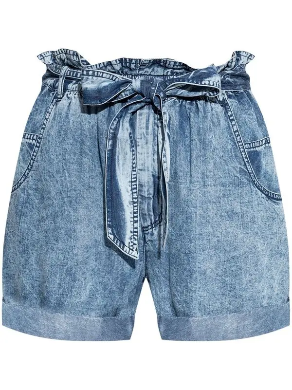MARANT ETOILE Pierine Thigh-length Shorts - Blue