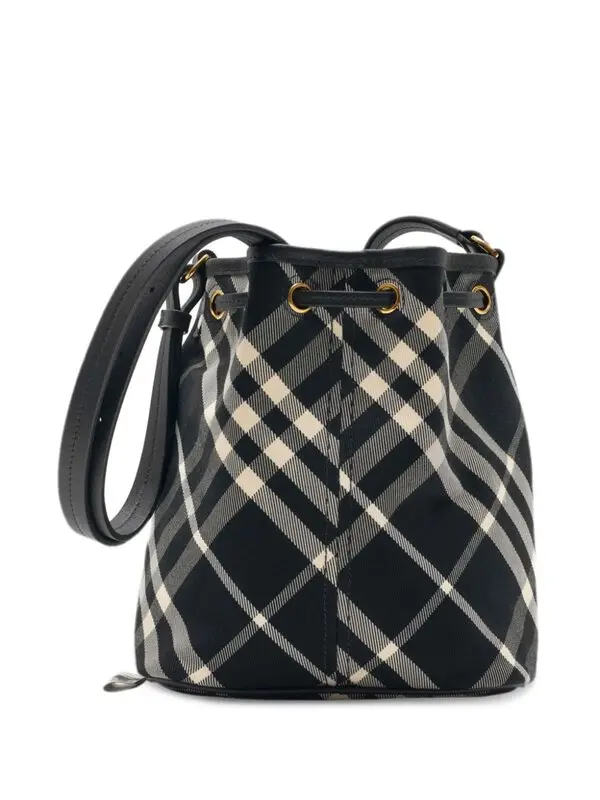 Burberry Check-print Bucket Bag