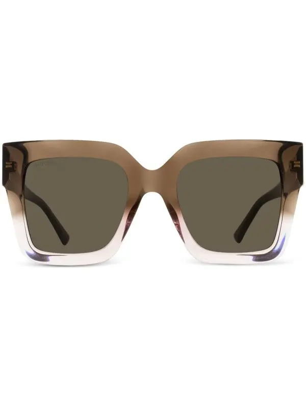 JIMMY CHOO Edna Sunglasses - Brown